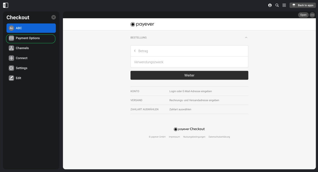 Commercetools – payever